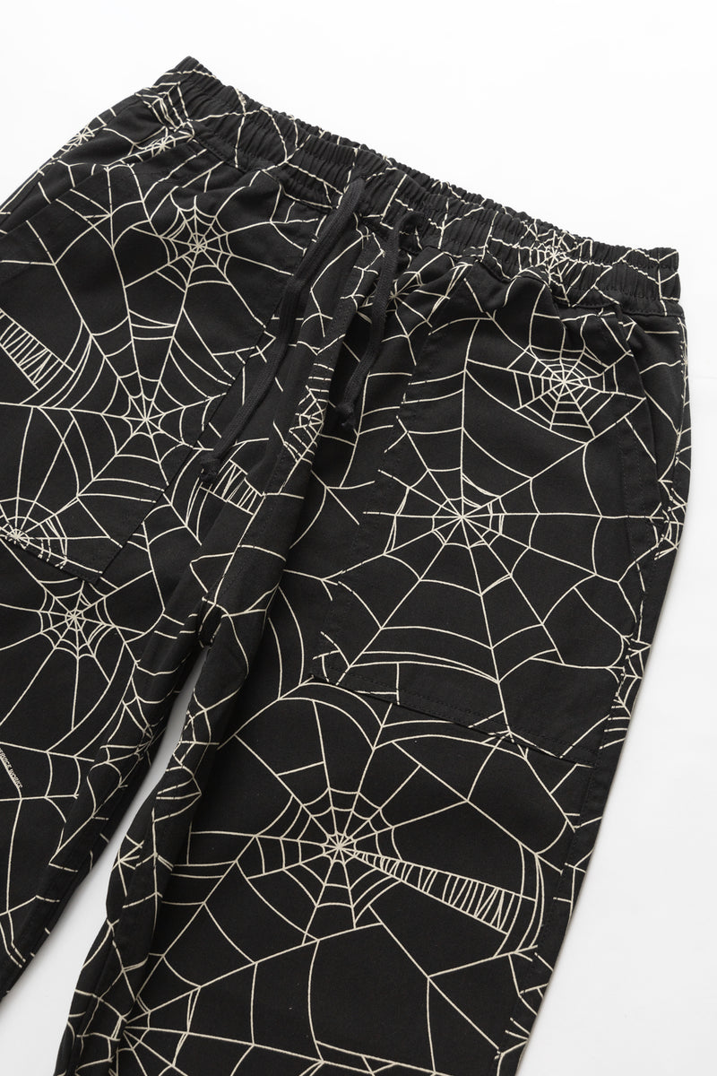 Patterned Chef Pants - Black Web – Service Works London