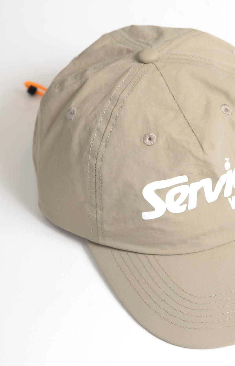 Nylon Drivers Cap - Khaki – Service Works London