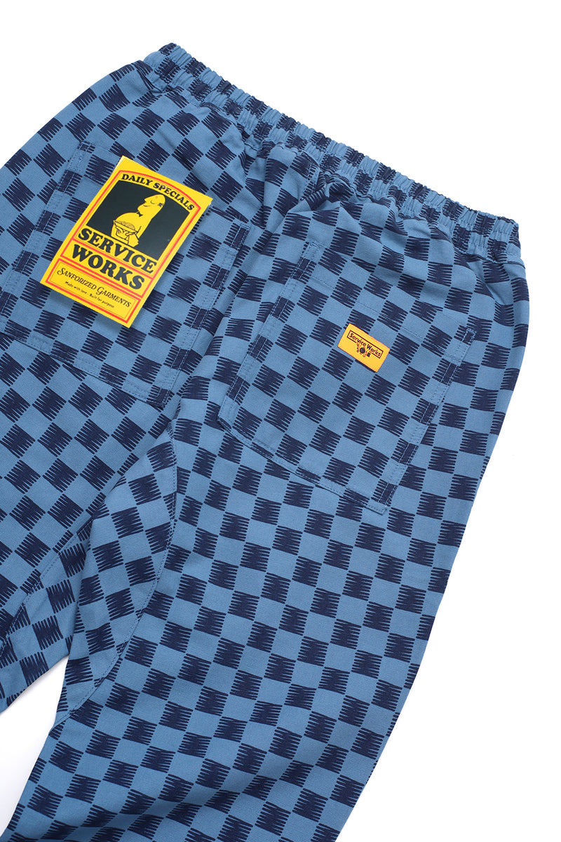Classic Chef Pants - Blue Checker – Service Works London