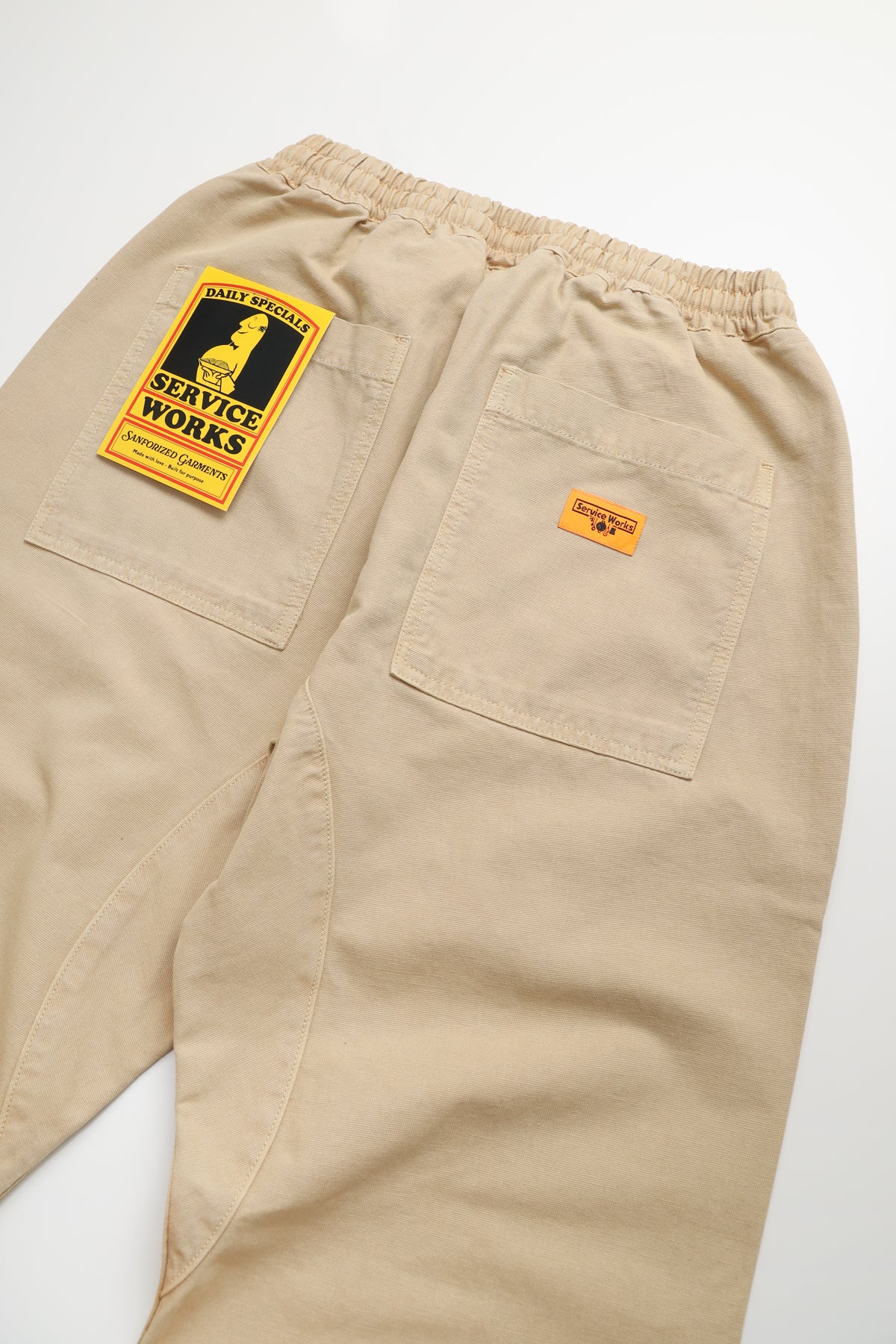 Classic Chef Pants Khaki Service Works London classic-chef-pants-khaki-service-works-london