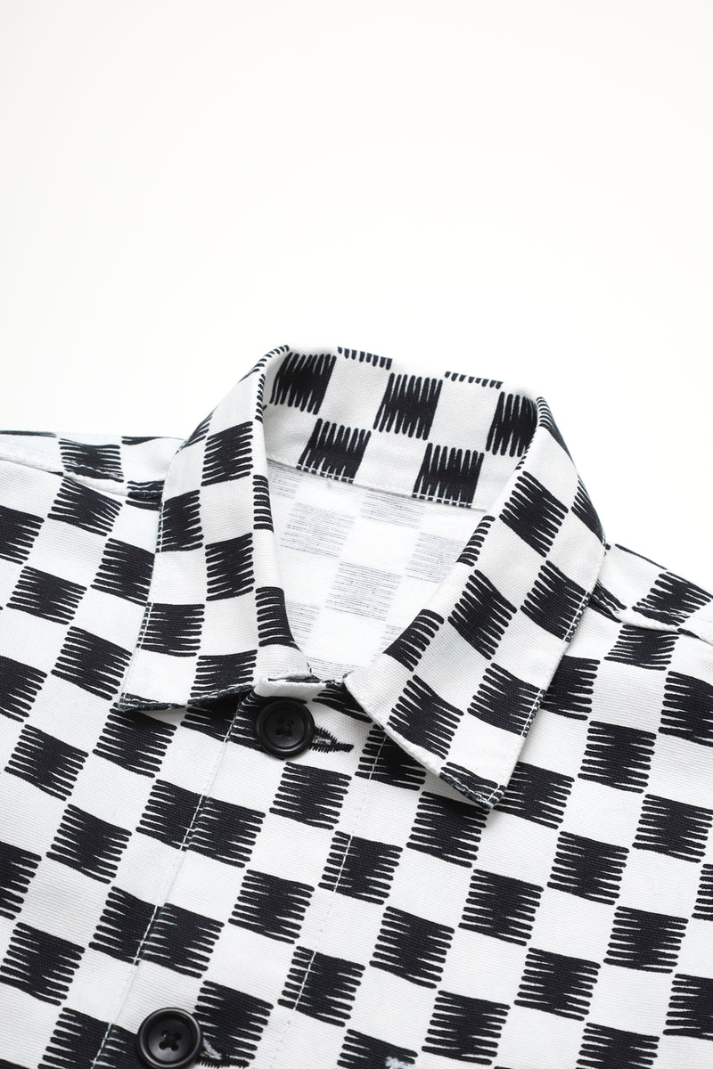 Classic Coverall Jacket - Mono Checker – Service Works London