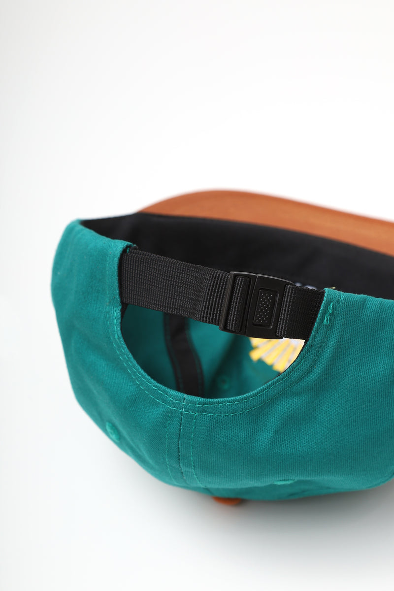 Sunny Side Up Cap - Teal/Brown – Service Works London