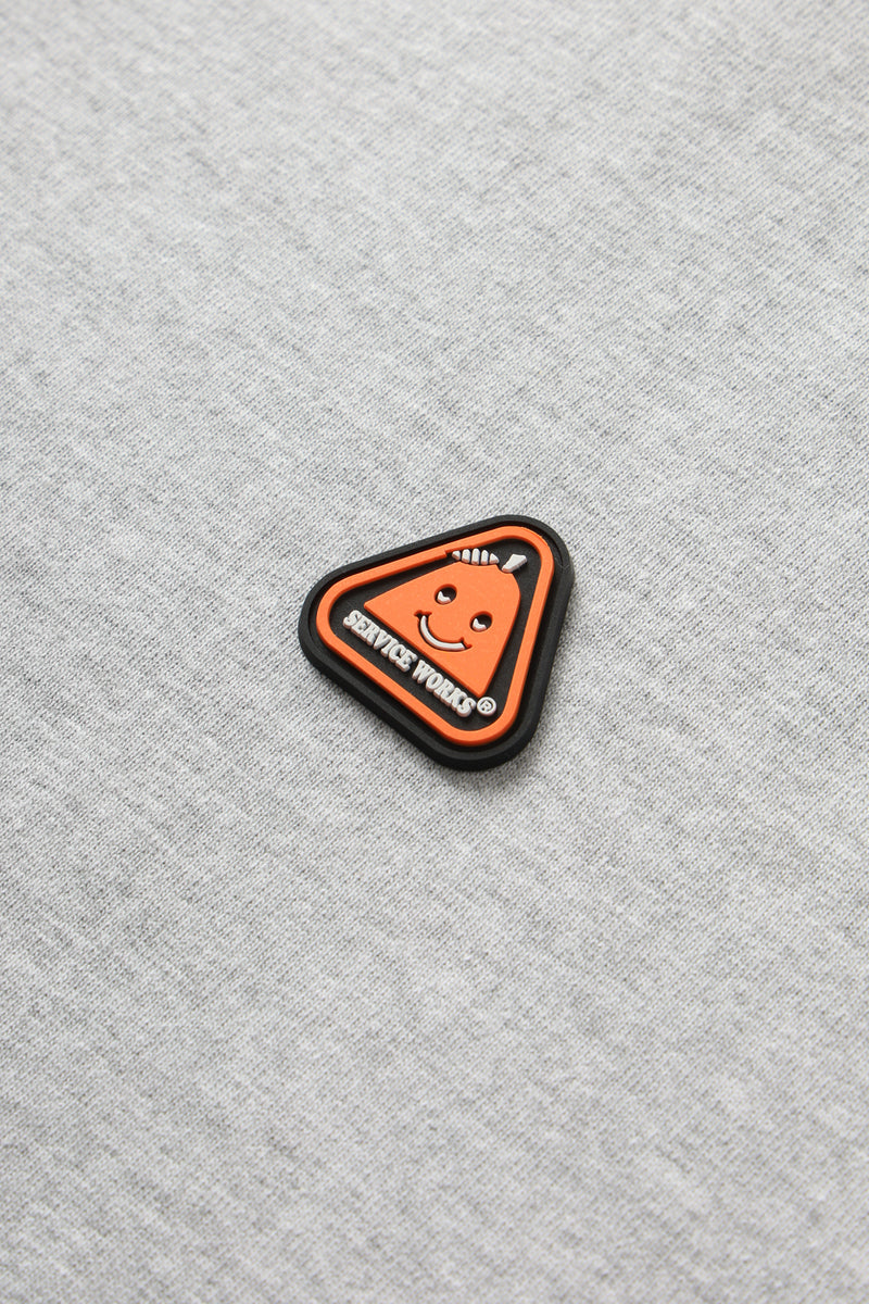 Sticker Tee - Heather Grey – Service Works London